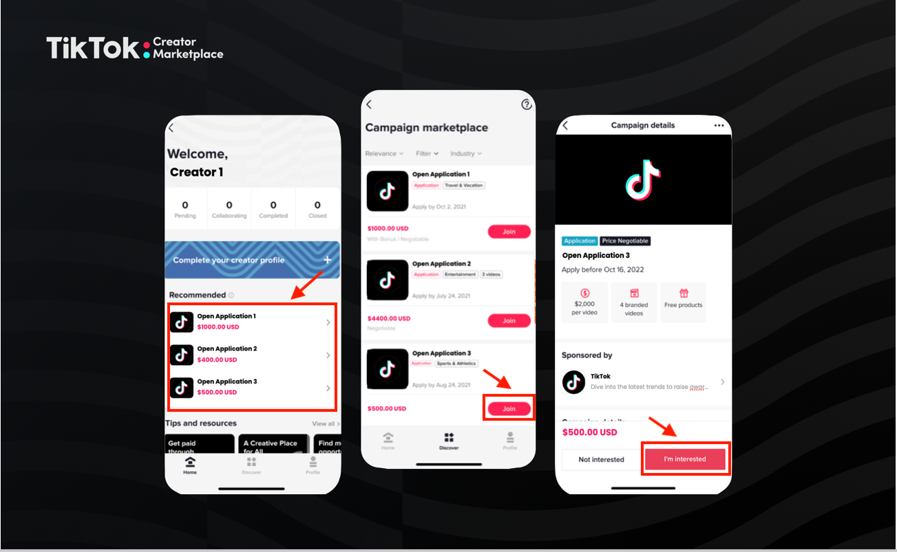 Tiktok Creator Marketplace And Promote Feature Updates Creator Portal
